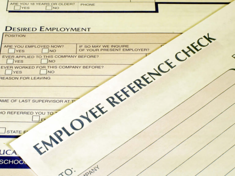 Don't Use a Fake Reference When Apply to Jobs - Garrison Law