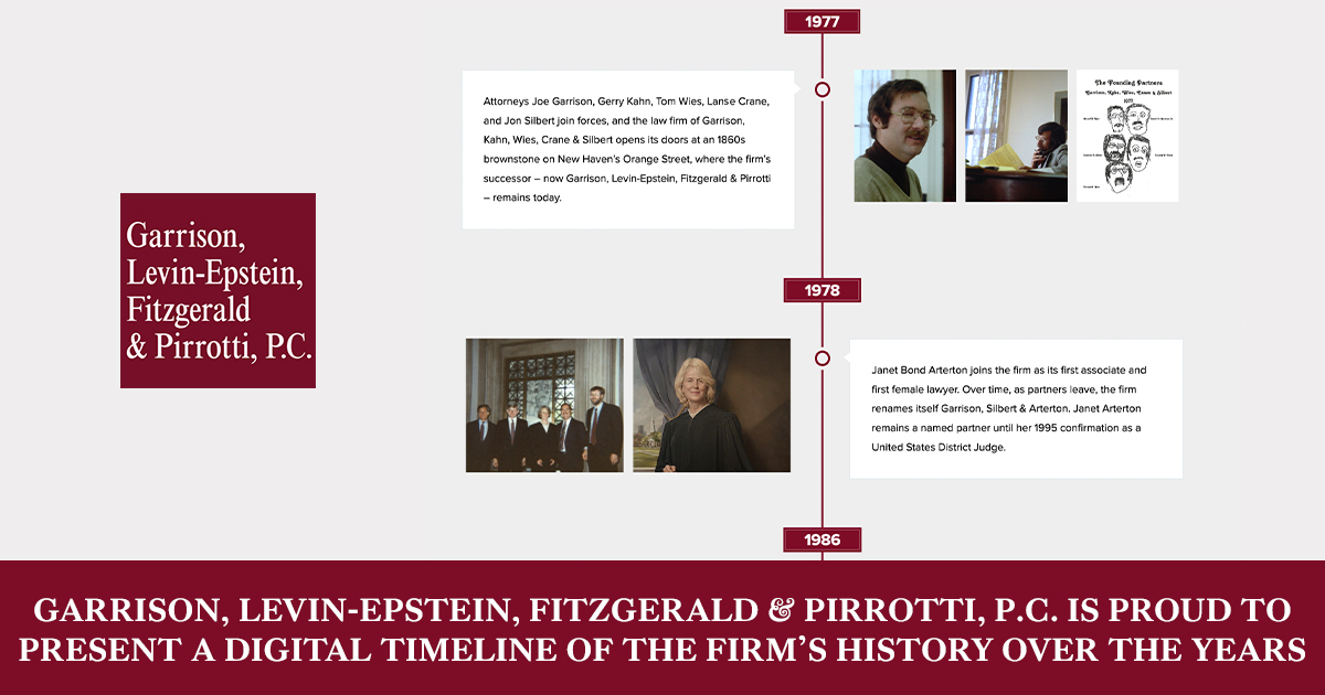 A History of the Firm | Garrison, Levin-Epstein, Fitzgerald & Pirrotti