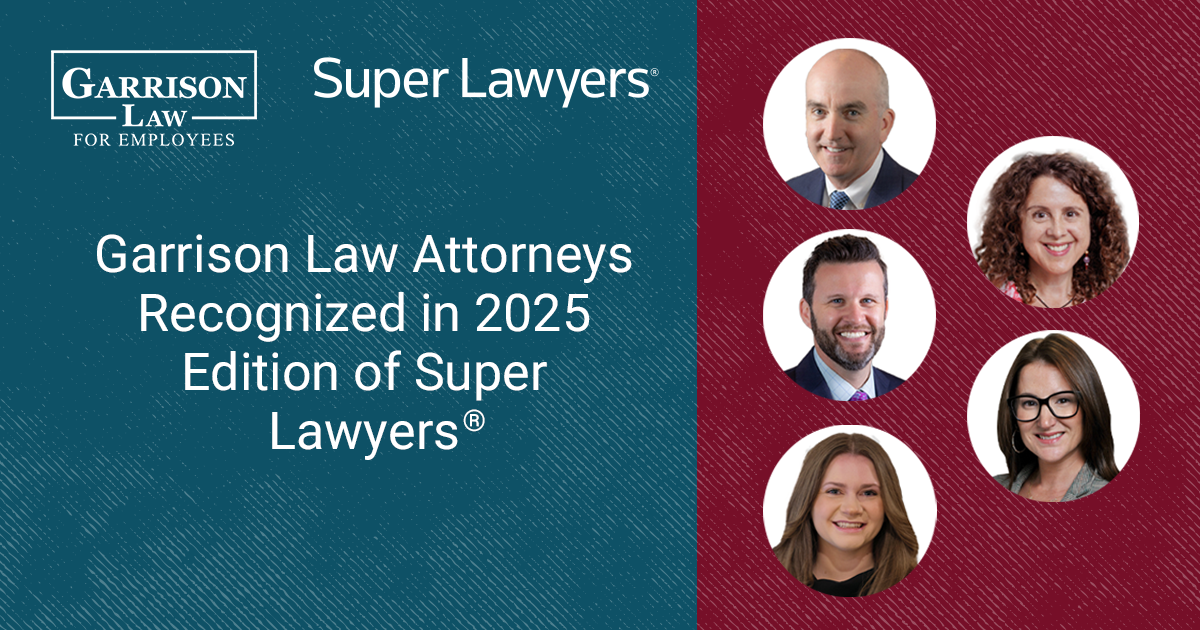 Five Garrison Law Attorneys Recognized in 2025 Edition of Super Lawyers ...